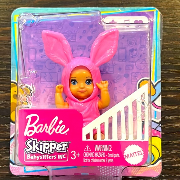 Barbie | Toys | Barbie Skipper Babysitter Inc Blue Eyed Baby In Pink ...